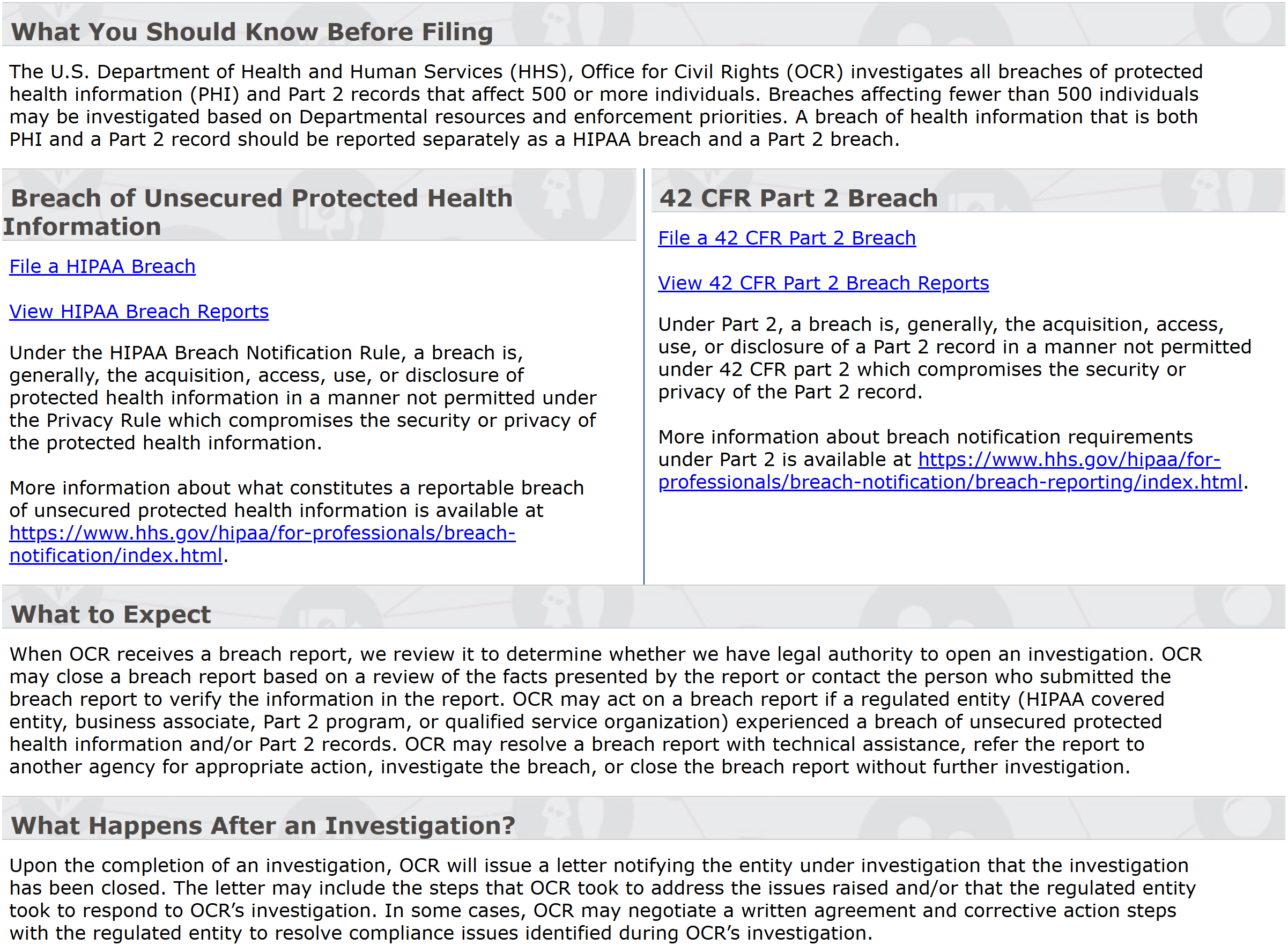 A New Day for OCR’s Data Breach Portal: Are You Ready? | Alston & Bird ...