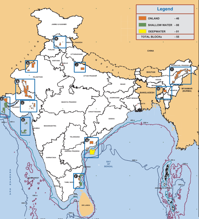 India Launches Bid Process for Largest Auction of Oil and Gas Blocks ...